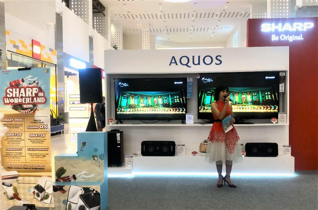 Pameran Sharp in Wonderland, Tampilkan Instalasi Seni Produk Sharp ...