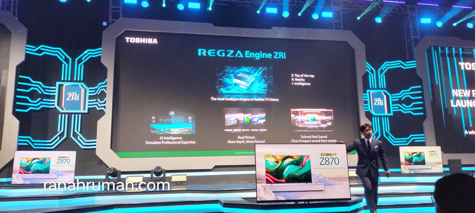 Toshiba Rilis 3 Seri TV Berteknologi REGZA Engine ZRi untuk Gambar & Suara Terbaik - Ranah Rumah