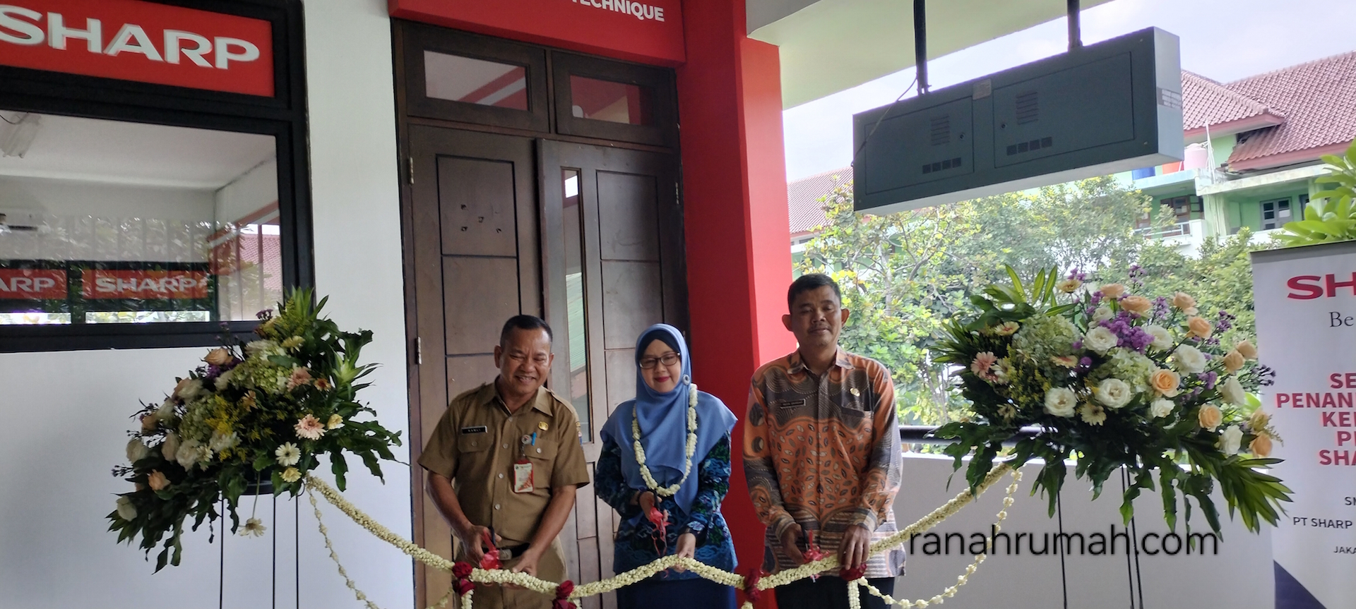 Sharp Class untuk Audio Video Resmi Dibuka di SMKN 29 Jakarta - Ranah Rumah