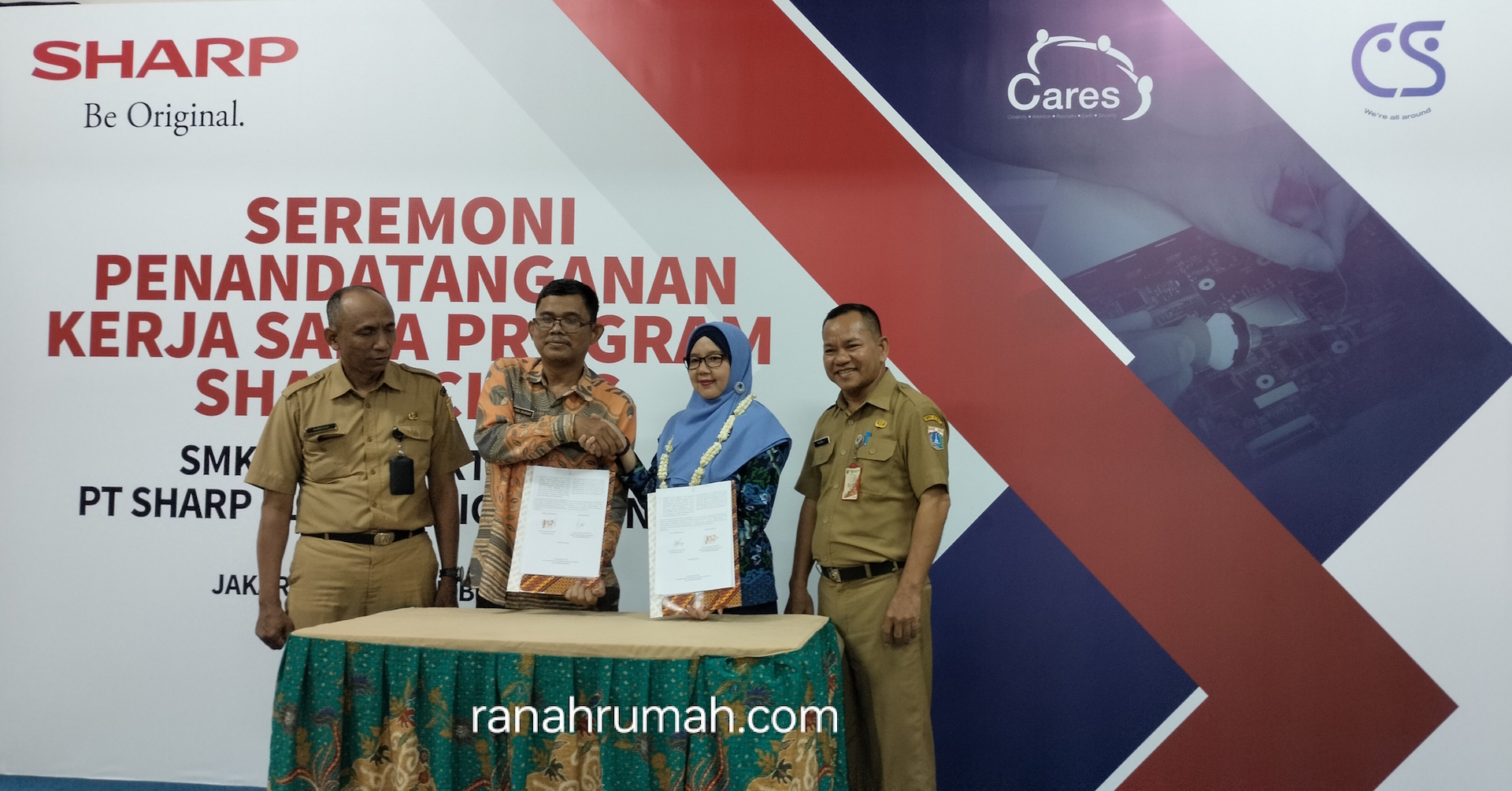 Sharp Class untuk Audio Video Resmi Dibuka di SMKN 29 Jakarta - Ranah Rumah