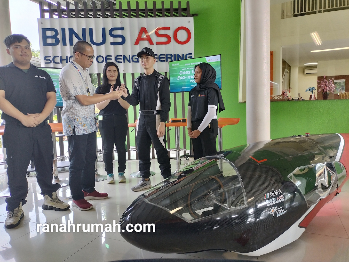 BINUS ASO Siap Berlaga di Shell Eco-Marathon 2024 Mandalika - Ranah Rumah