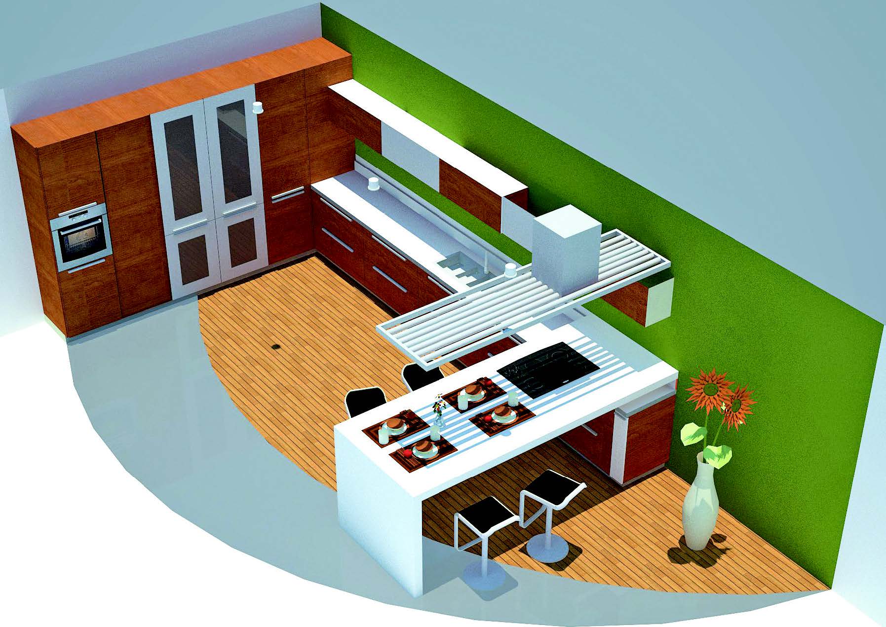 5 Pilihan Desain dan Bentuk Dapur - Ranah Rumah