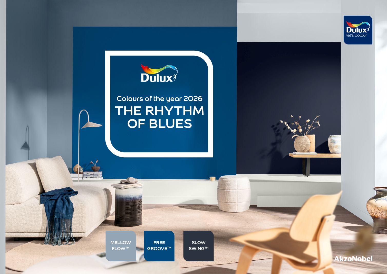 Colour of the Year 2026 Dulux: Biru untuk Setiap Ritme Hidup - Ranah Rumah